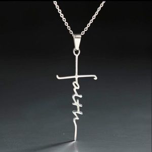 Jewelry | Faith Religious Faith Cross Chain Necklace | Poshmark